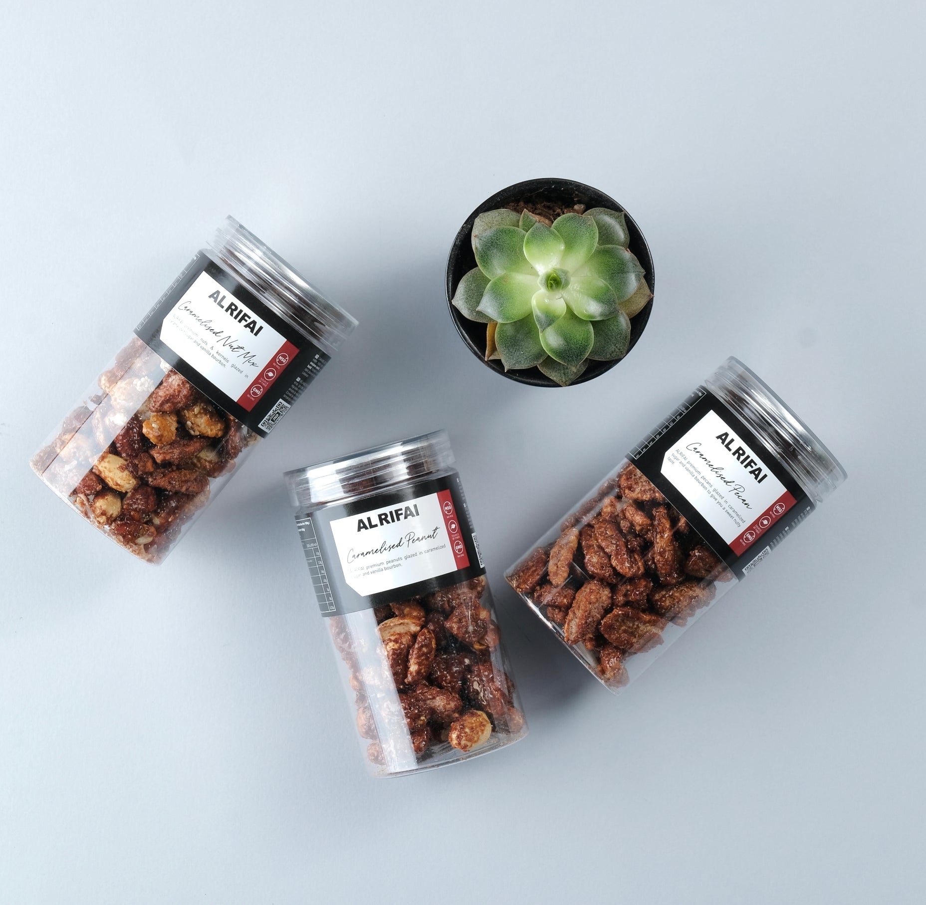 Al Rifai Caramelized Nuts & Kernels - Black Edition • RIFAI