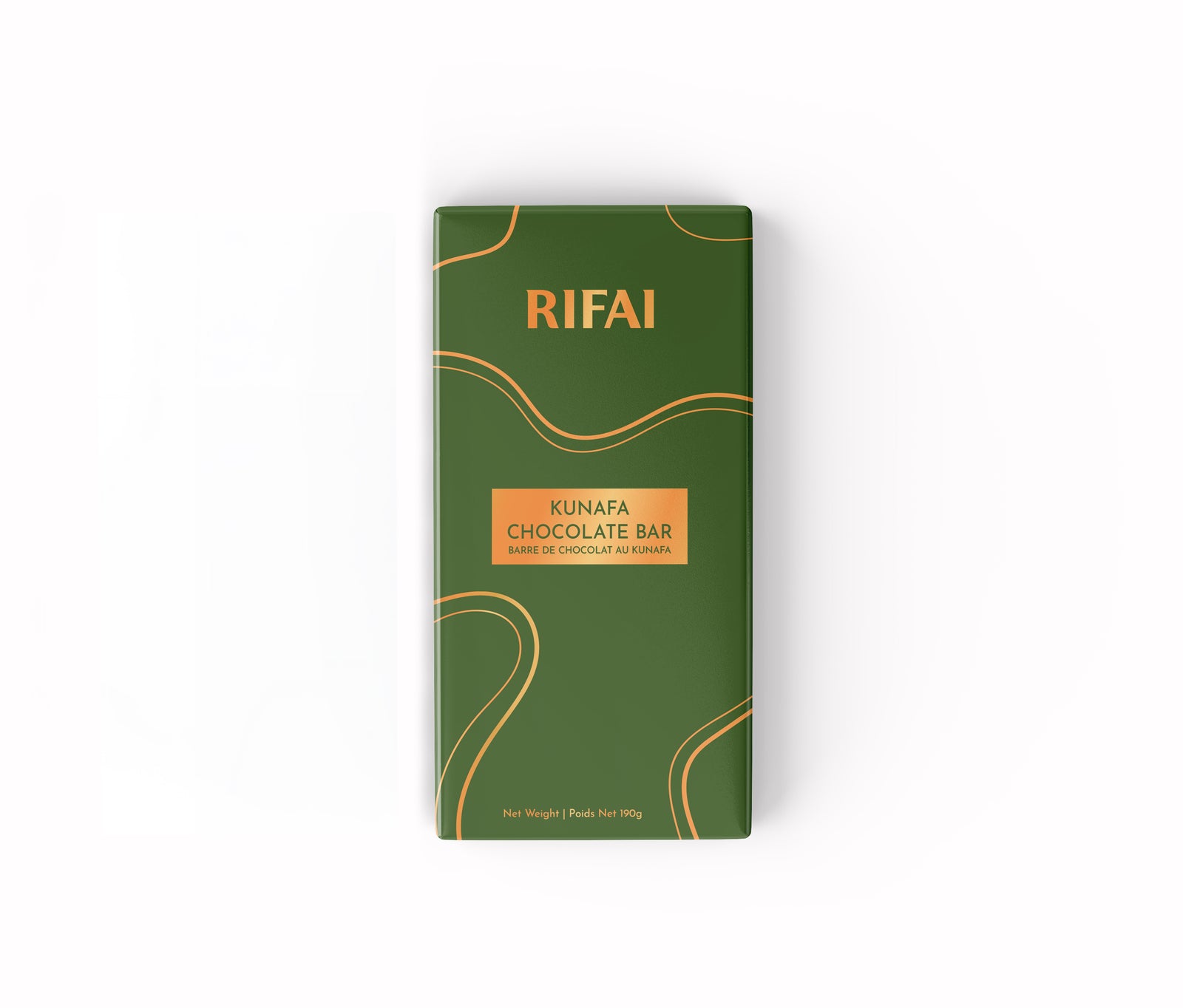 Kunafa Chocolate Bar with Rich Chocolate and Pistachios