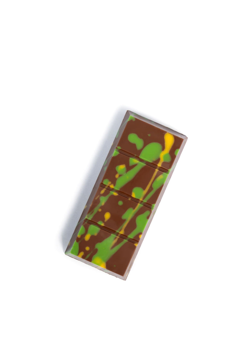 Kunafa Chocolate Bar with Rich Chocolate and Pistachios