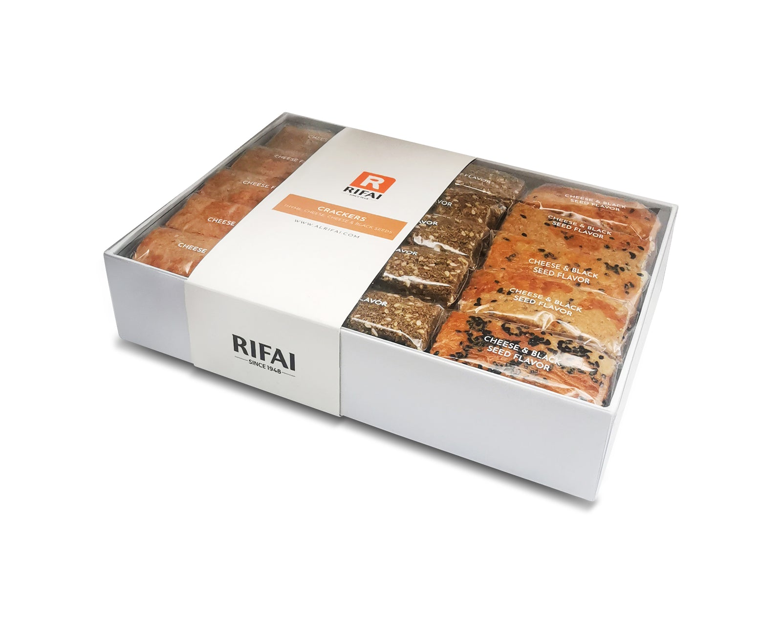 Oat Crackers Mix Box All % • RIFAI